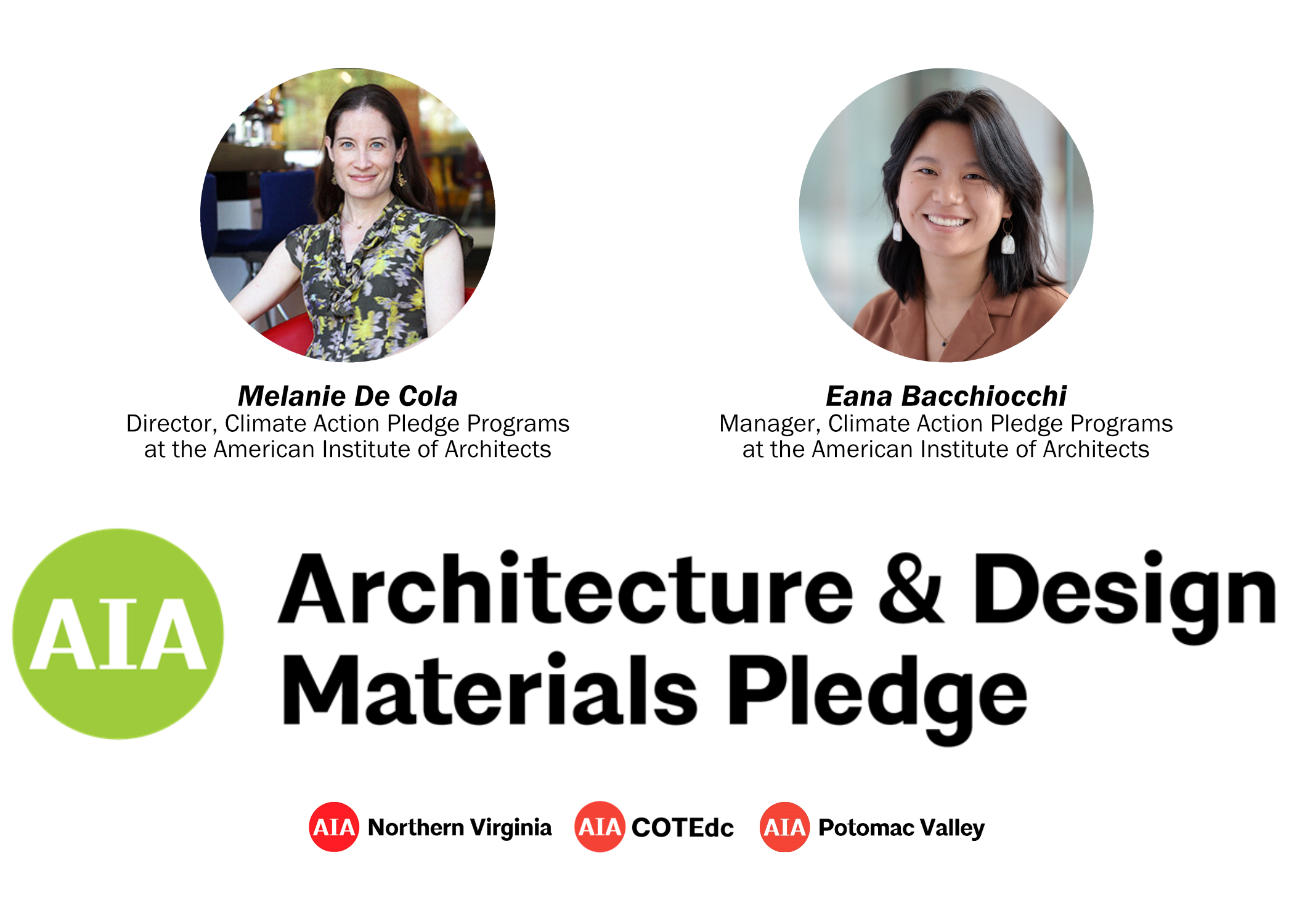 Tri-COTE Gathering for AIA Materials Pledge Presentation | AIA Northern Virginia | DAC
